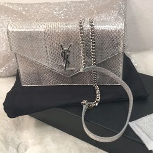 Yves Saint Laurent | Bags | Ysl Silver Bag | Poshmark